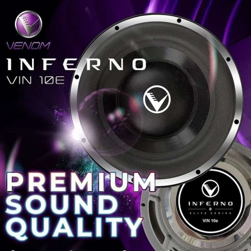 Promo Subwoofer Venom Inferno 10 - Vin10e 10 Inch - Vin-10e Sq Diskon ...