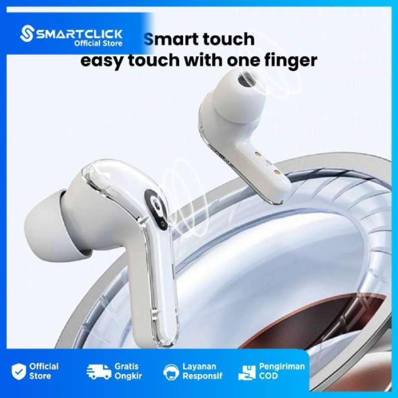 Promo Headset Bluetooth Tws Led Display Transparan Hifi Extra Bass ...