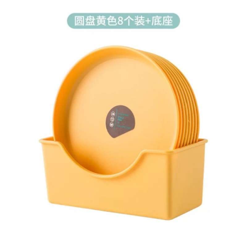 Promo 8 In 1piring Kecil Untuk Cemilan Snack Dengan Wadah - Bulat ...