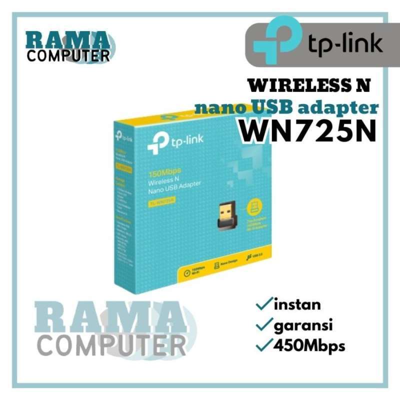 Jual Tp-link Tl-wn725n : 150mbps Wireless N Nano Usb Adapter Di Seller ...