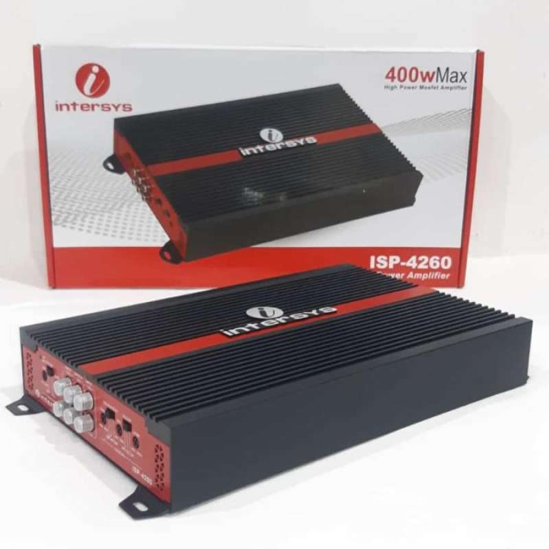 Promo Power Intersys Isp - 4260 Power 4 Ch Amplifier Intersys Diskon 23% Di Seller Indah Auto ...