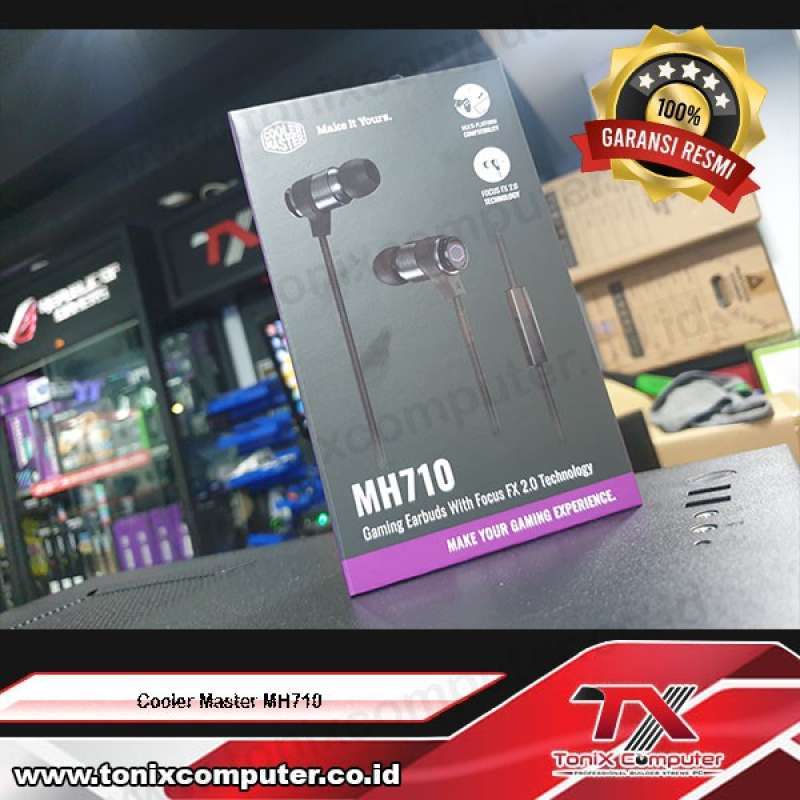 Promo Cooler Master Mh710 | Gaming Earbuds Pulse | Earphone Gaming ...