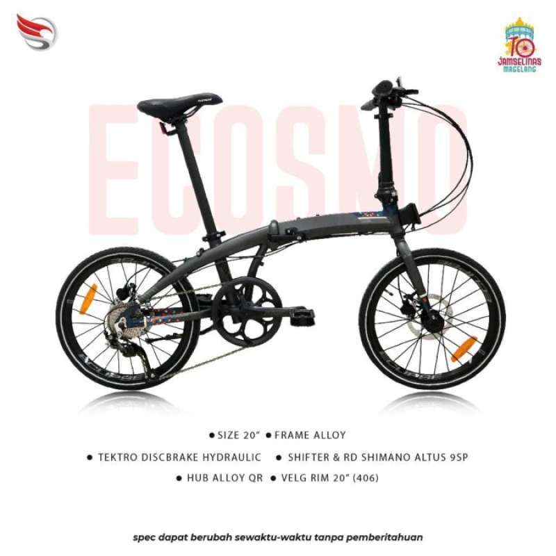 Promo Sepeda Lipat Element Ecosmo 9 Jamselinas Edition New Diskon 33% ...
