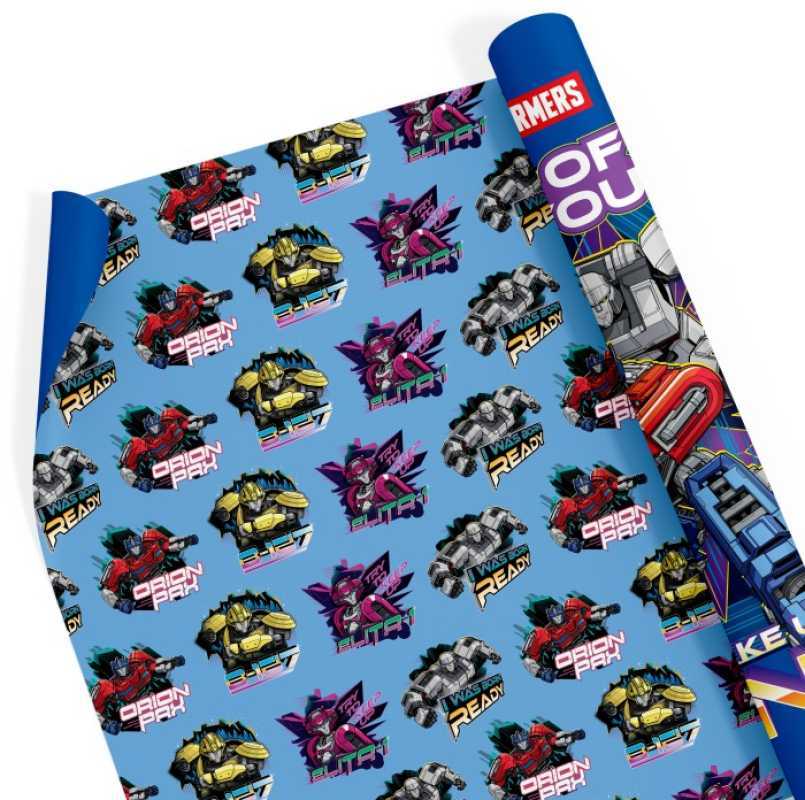 Transformers wrapping paper store