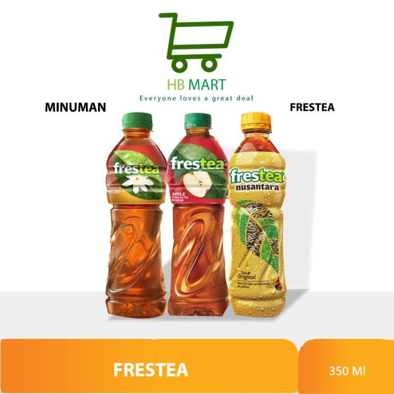 Jual Frestea Apple / Jasmine / Green Honey / Nusantara - Botol 350ml X ...