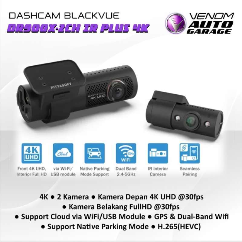 Promo Kamera Dashboard Mobil Blackvue Dr900x-2ch Plus 4k Cloud Diskon ...