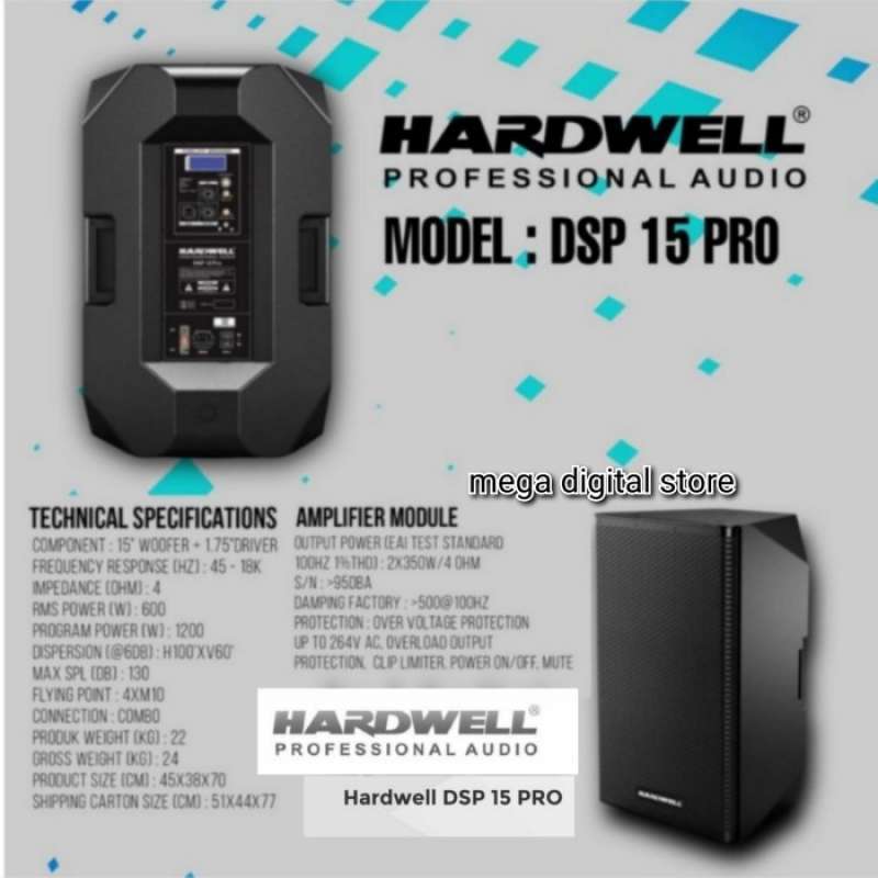 Promo New/speaker Aktif 15inch/dsp 15pro Original Music/dsp 15pro ...