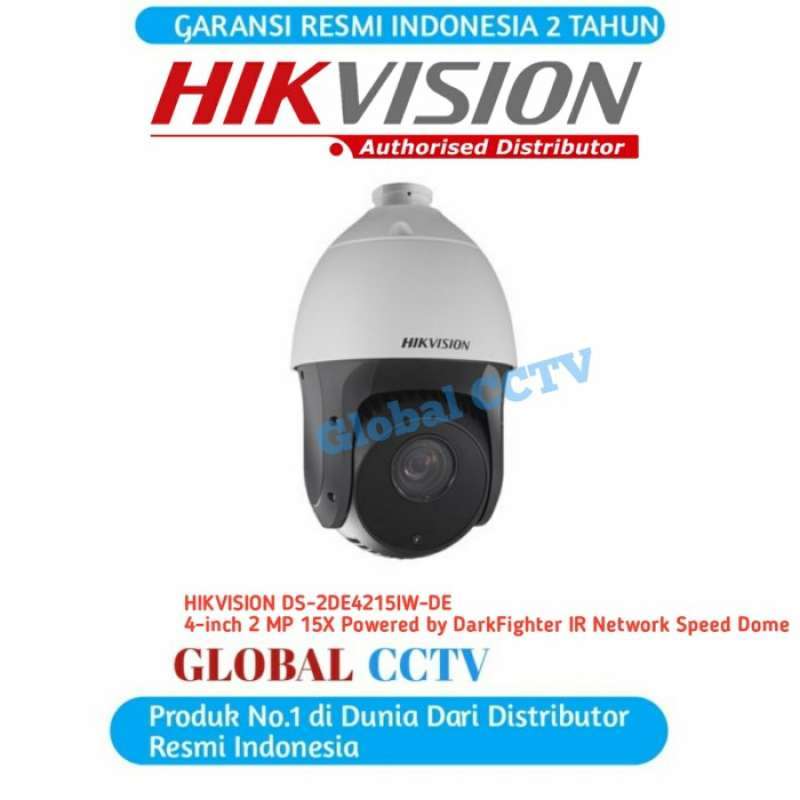 Promo Ip Camera Ptz Hikvision Ds-2de4215iw-de 2mp 15x Optical Zoom Diskon 23% Di Seller ...