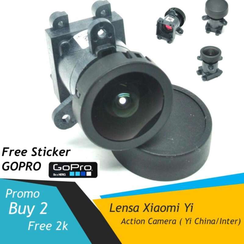 Promo Lens Replacement Original Xiaomi Yi Lensa With Dock Yi Camera Yi ...