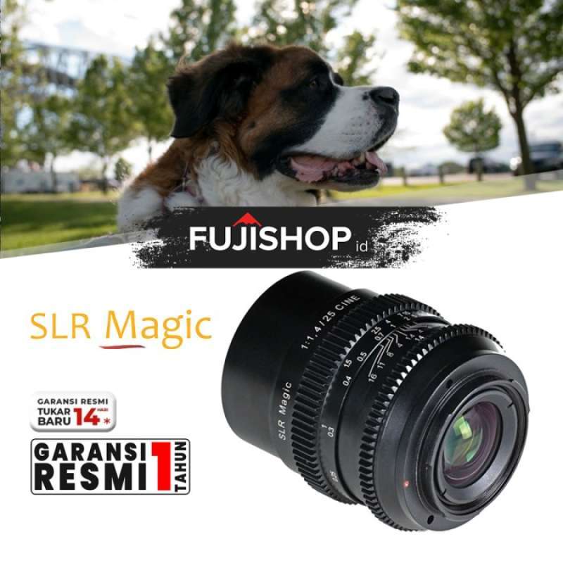 Promo Slr Magic Cine 25mm F1.4 Sony E Mount Lens Garansi Resmi Diskon ...