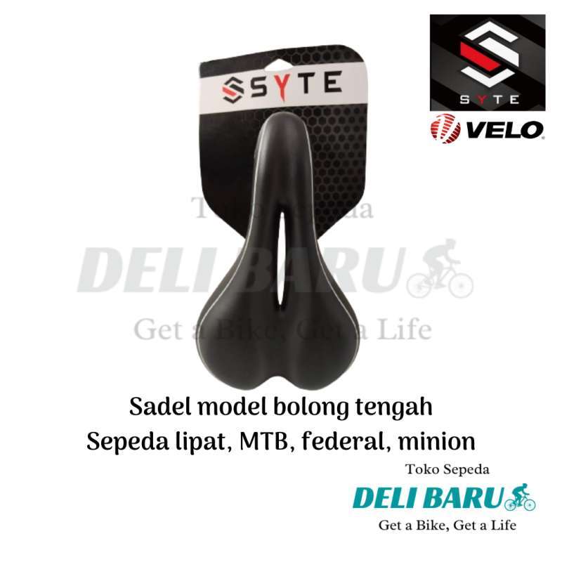 Jual Syte Sadel G160 Saddle Velo Sangat Empuk Model Bolong Tengah Jok ...