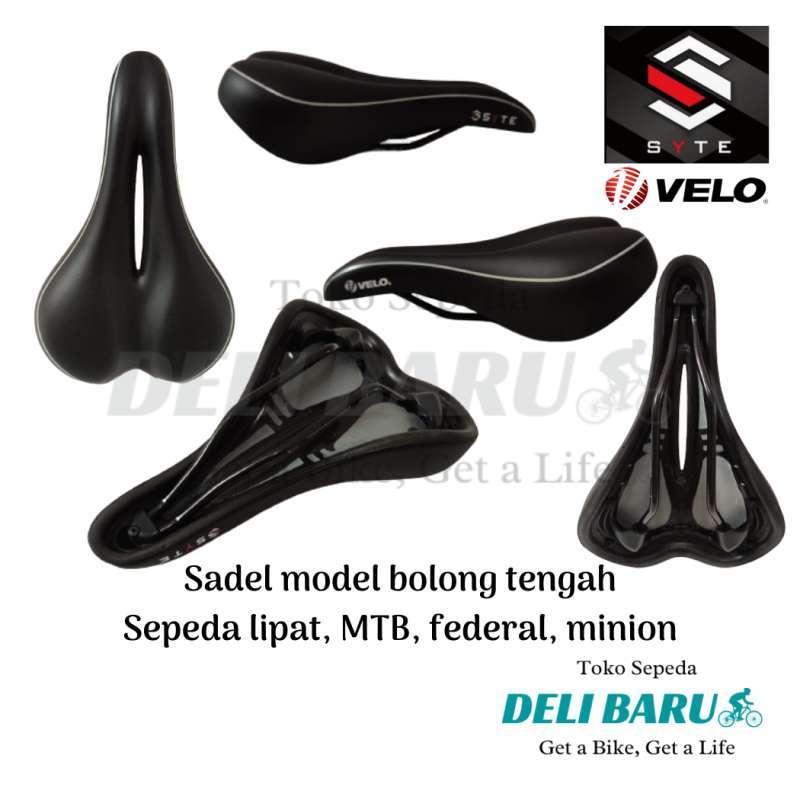 Jual Syte Sadel G160 Saddle Velo Sangat Empuk Model Bolong Tengah Jok ...