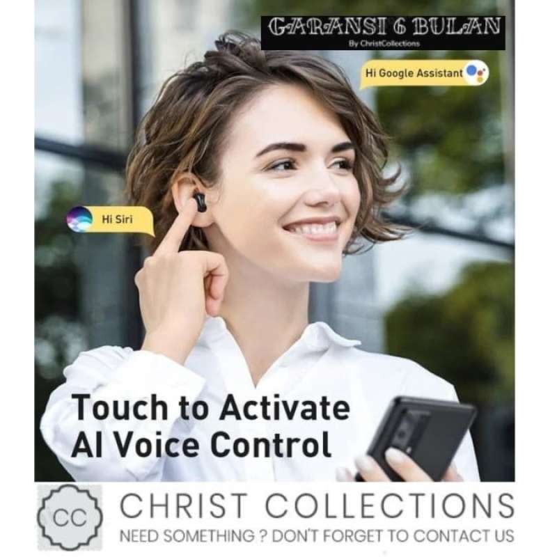 Promo True Wireless Bluetooth Earphone Mini Earbuds Headset Tws Wm-01 ...