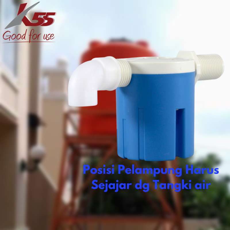 Promo K55 Pelampung Air Kran Toran Tandon Otomatis 1/2 Water Level ...