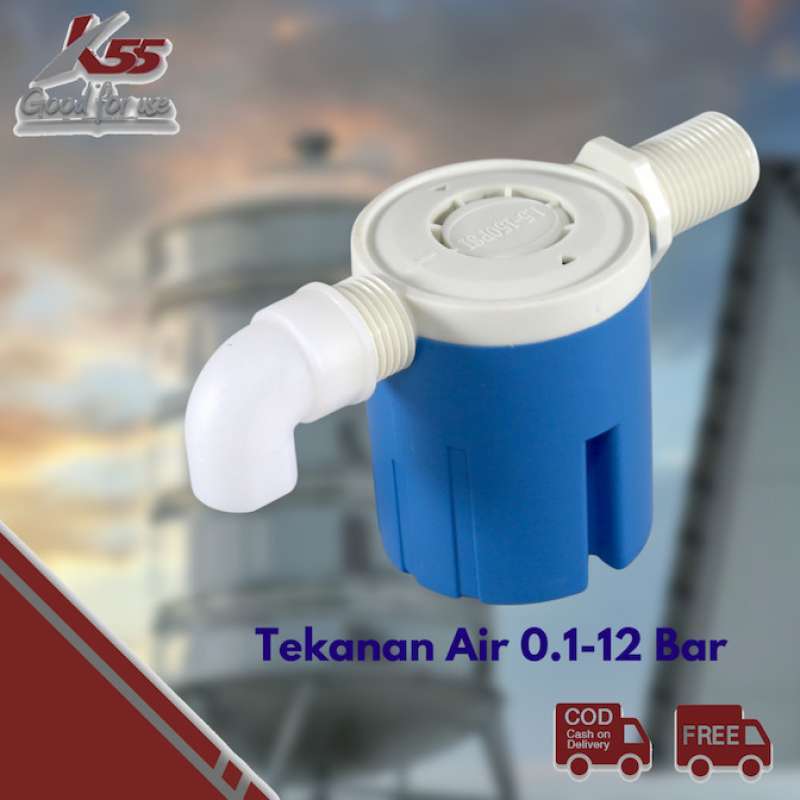 Promo K55 Pelampung Air Kran Toran Tandon Otomatis 1/2 Water Level ...
