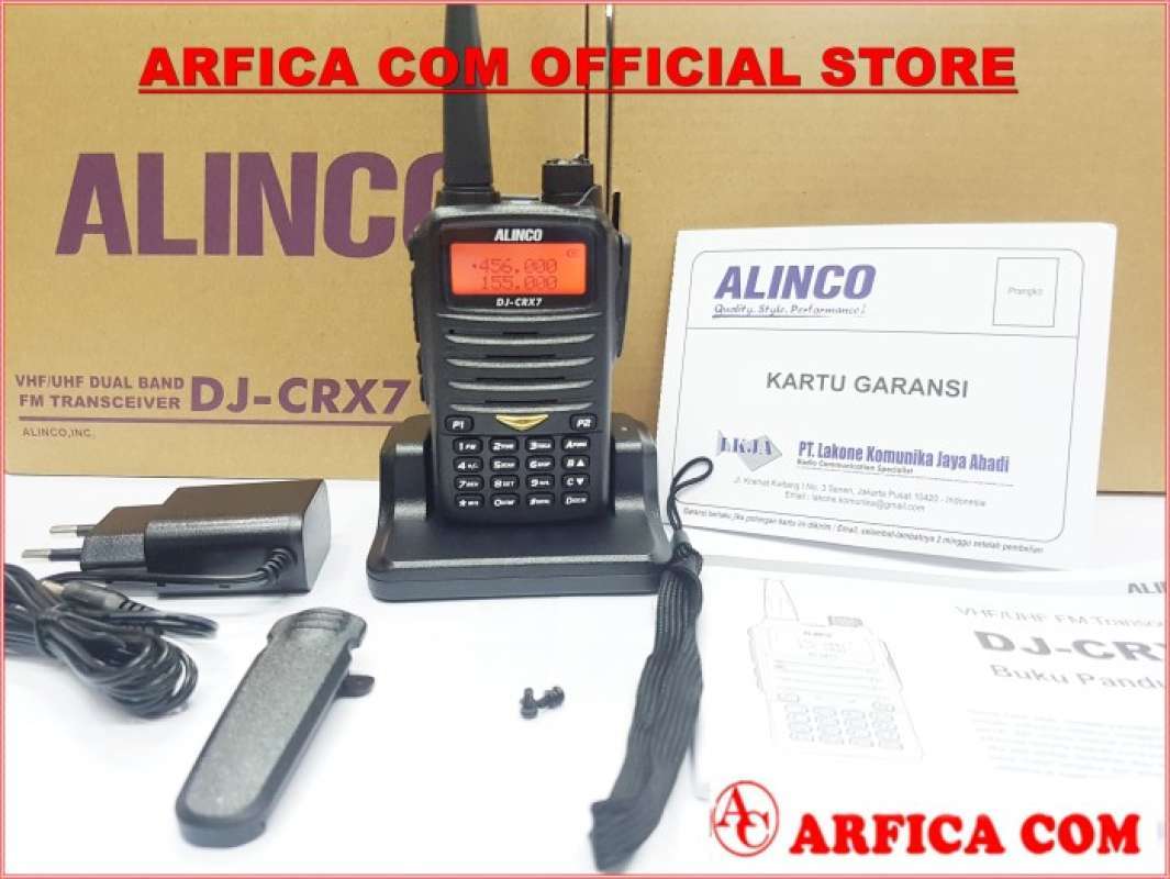 Promo Ht Alinco Crx7 / Alinco Crx 7 Original Dualband Garansi Resmi Diskon 33% Di Seller ...