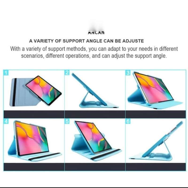 Promo Samsung Galaxy Tab A 8 A8 2019 Sm-t295 Non S Pen Flip Book Cover ...