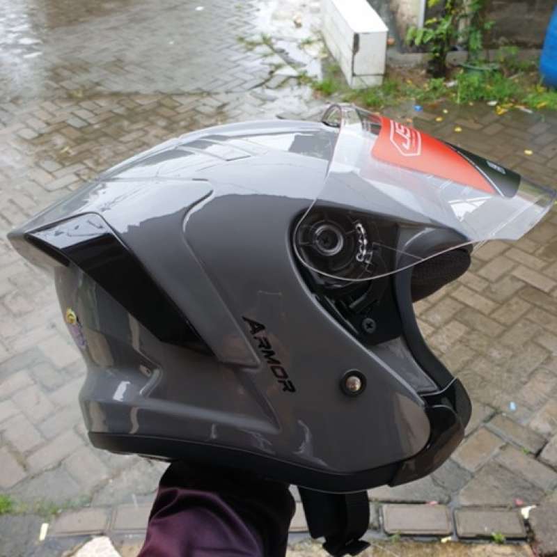 Promo Helm Pria Js Armor O.r.ig.in.al Cat Doff Dan Glossy Warna Hitam ...