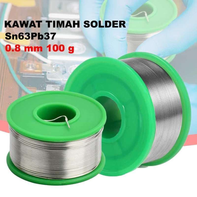 Jual Daelesr Kawat Timah Solder Flux-cored Tin Wire Sn63pb37 100g Xin27 ...