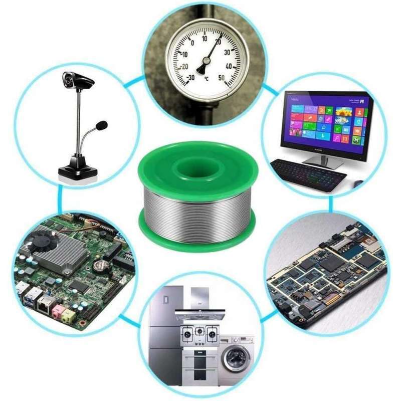 Jual Daelesr Kawat Timah Solder Flux-cored Tin Wire Sn63pb37 100g Xin27 ...