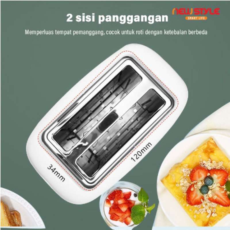 Jual Alat Mesin Pembuat Pemanggang Panggang Roti Bakar Listrik Toaster ...