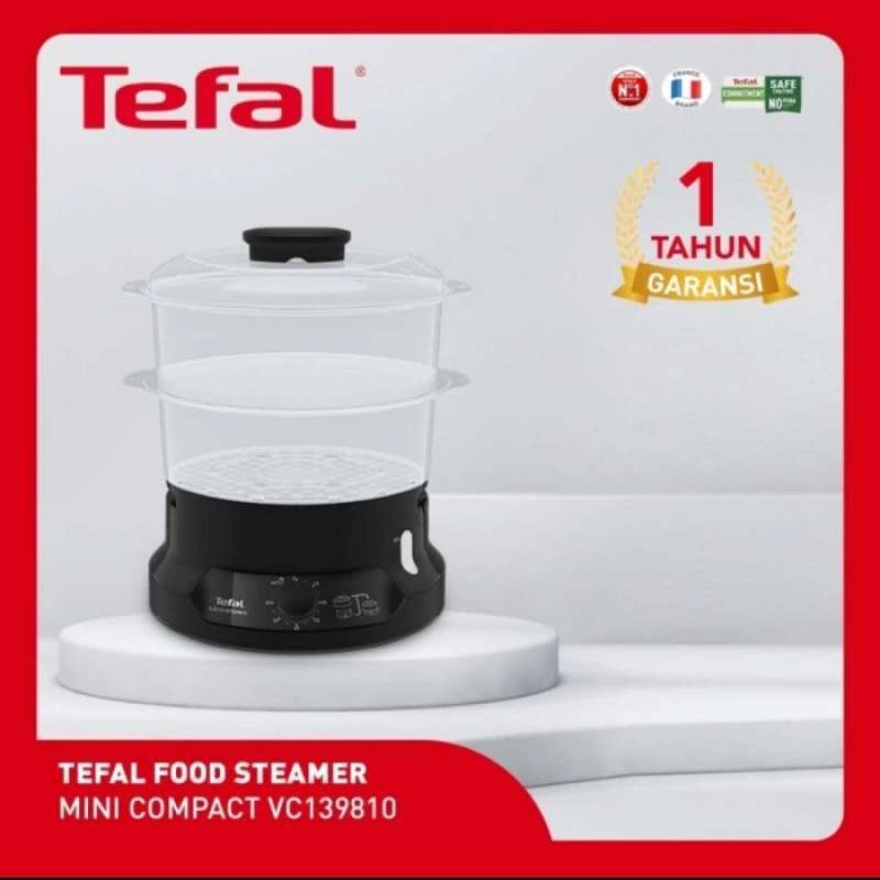 Jual Tefal Food Steamer Mini Compact Vc139810 // Vc1398 Pengukus ...