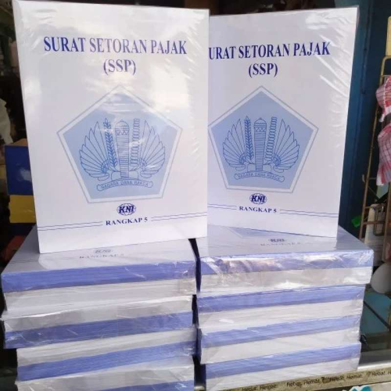 Jual Buku Surat Setoran Pajak I Ssp 5 Rangkap ( Isi 10 Buku) Di Seller Winter - Cengkareng Timur ...