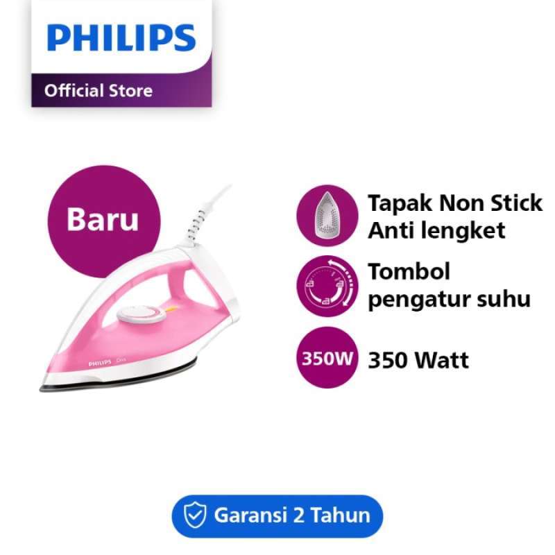 Jual Philips Dry Iron 350 Watt - Gc122/47 - Pink Di Seller Circlet ...
