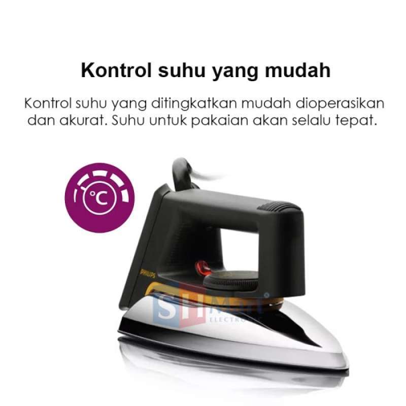 Jual Setrika Listrik Philips Hd1172/99 - Dry Iron - Garansi Resmi Di ...