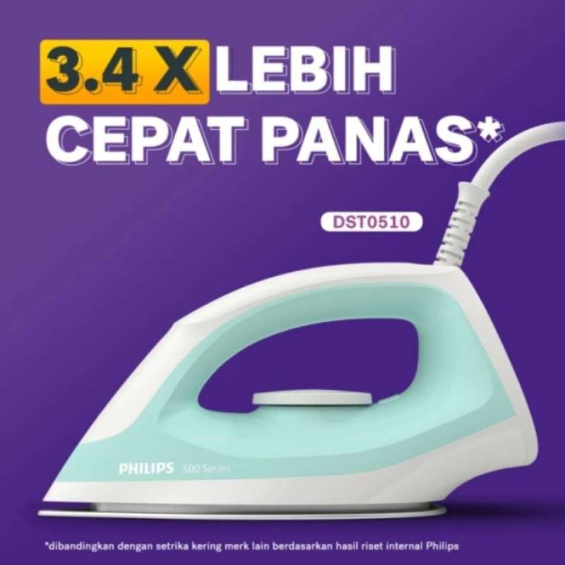 Jual Philips : Dst0510 Gosokan Setrika Kering Phillips Dry Iron Dst ...