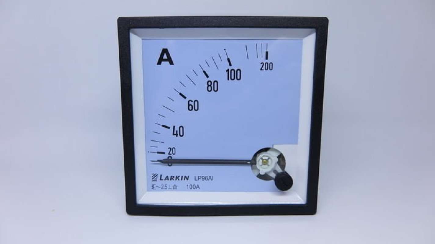Promo Analog Ampere Meter Larkin 96x96 - Lp-96ai Diskon 23% Di Seller ...
