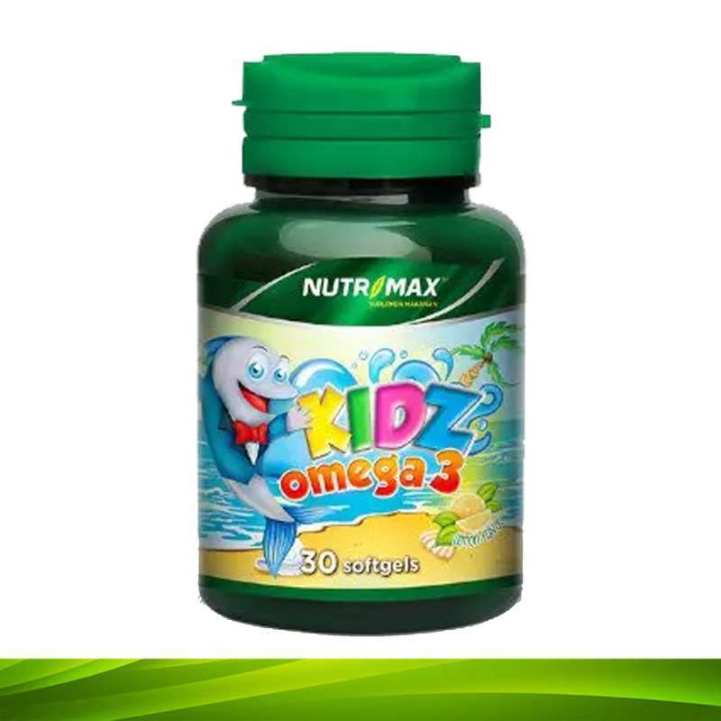 Jual Nutrimax Kidz Omega 3 Minyak Ikan Suplemen Anak Omega Kids Di ...