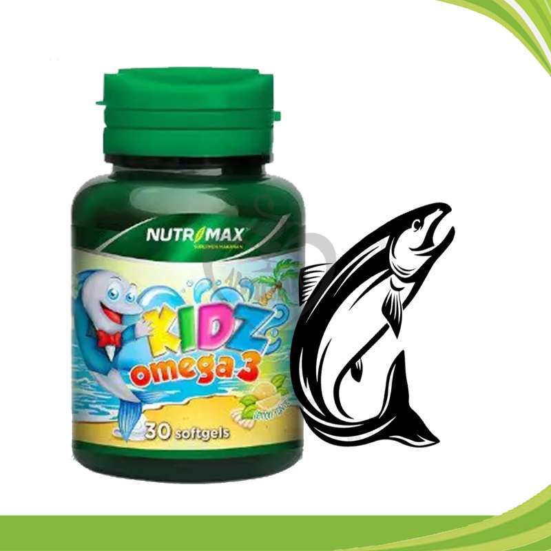 Jual Nutrimax Kidz Omega 3 Minyak Ikan Suplemen Anak Omega Kids Di ...
