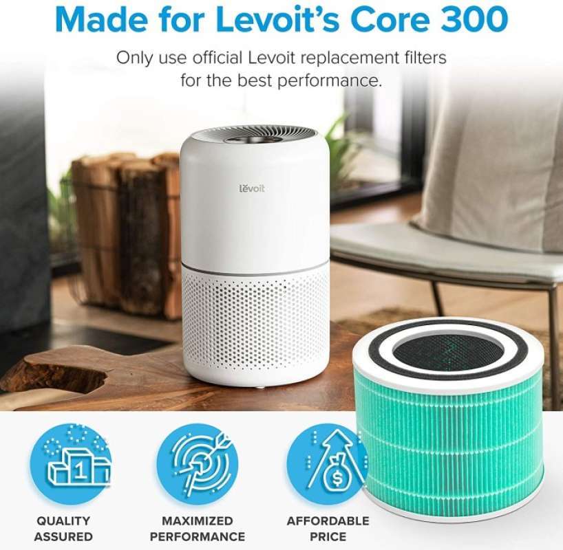 Promo Levoit Replacement Core 300 Air Purifier Hepa Filter Toxin ...