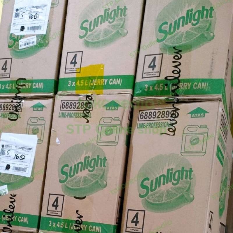 Promo Sunlight 5 Liter Asli Produk Unilever| Khusus Grab Dan Gojek ...