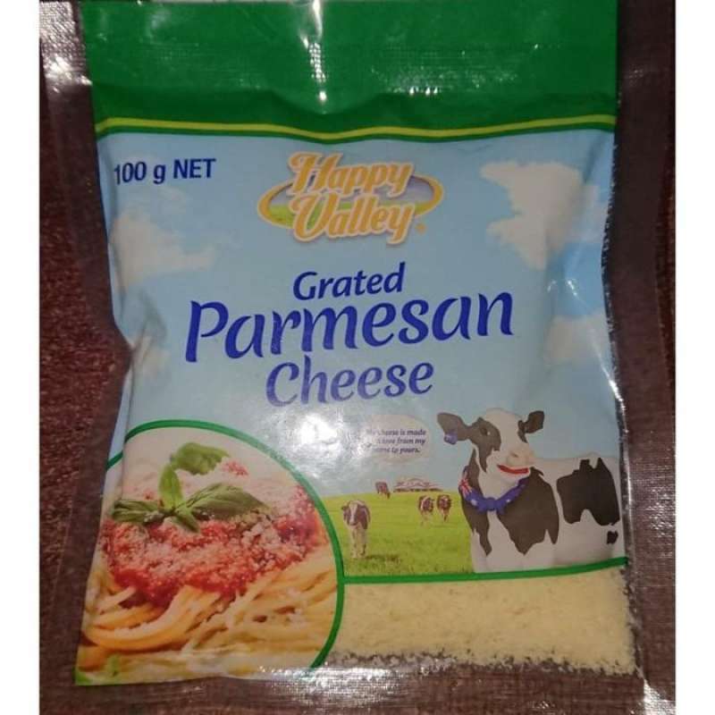 Jual Happy Valley Grated Parmesan Cheese 100gr Di Seller Mandiri ...