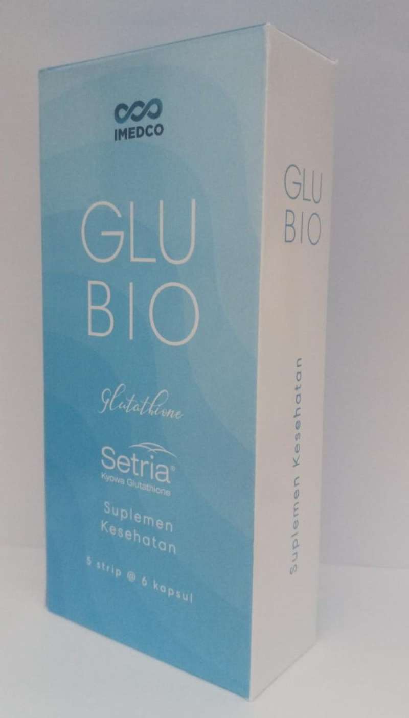 Promo Glubio Kapsul Box Isi 30 Tablet Diskon 23% Di Seller Makmur ...