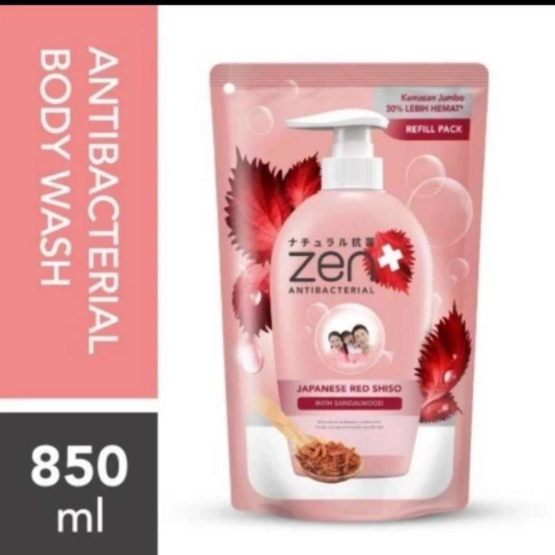Jual Zen Antibacterial Body Wash 400 Ml Zen Sabun Mandi Cair 400ml ...