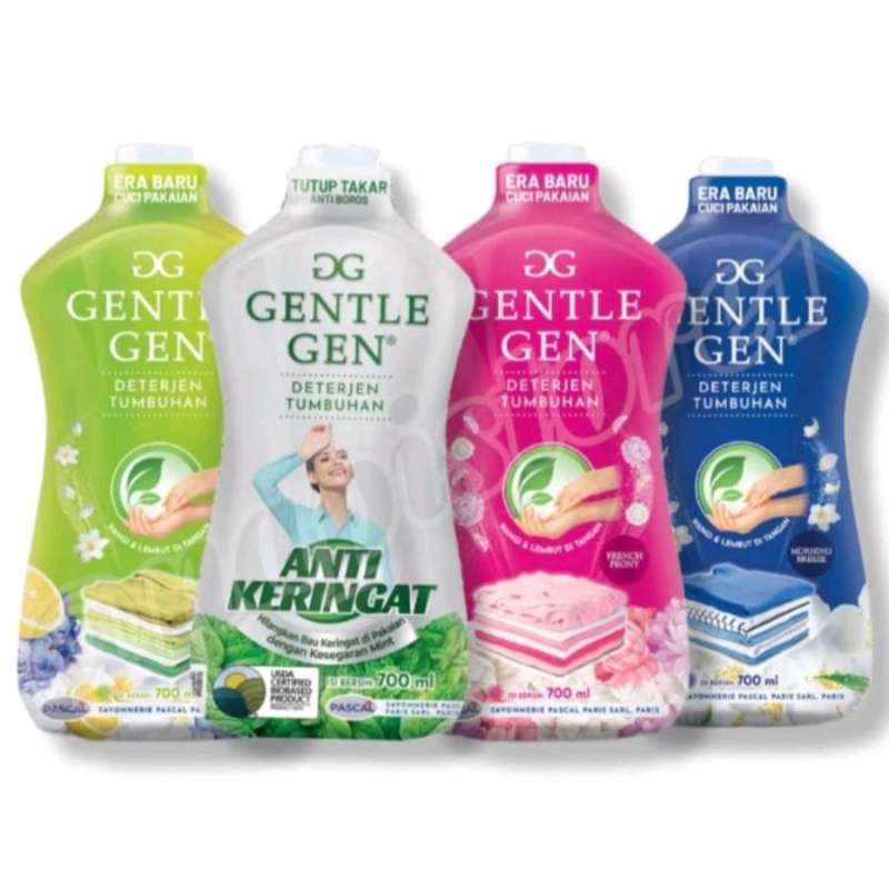 Jual Gentle Gen Deterjen Cair Konsentrat 750 Ml Gentle Gen Sabun Cair ...