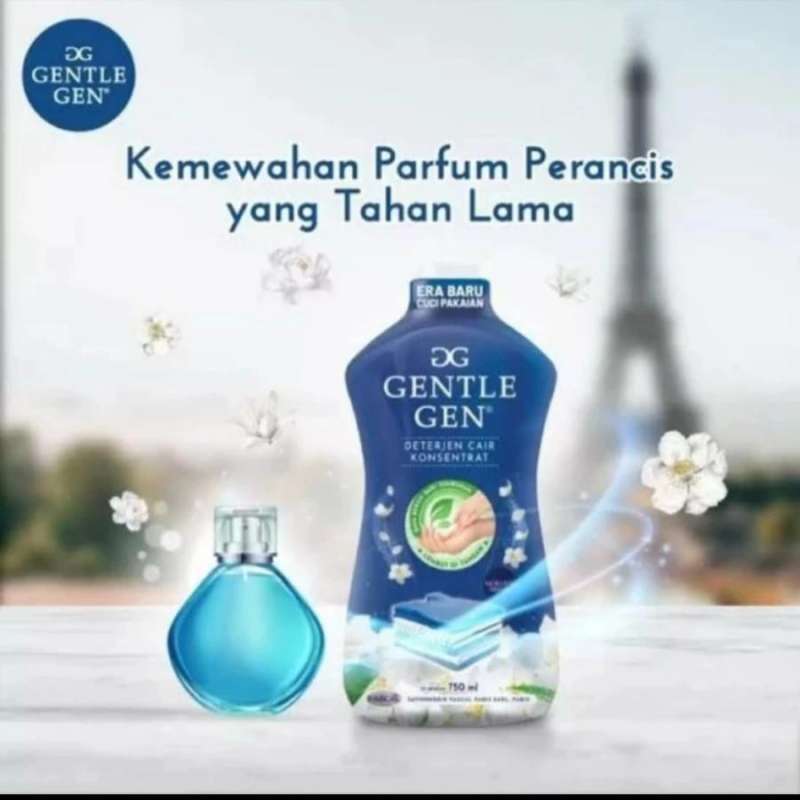 Jual Gentle Gen Deterjen Cair Konsentrat 750 Ml Gentle Gen Sabun Cair ...