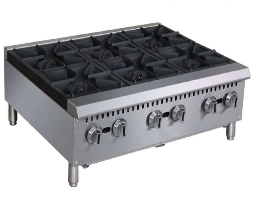 Jual Gainmax Gm-ghp6 Commercial Gas 6 Enam Open Burner Portable ...