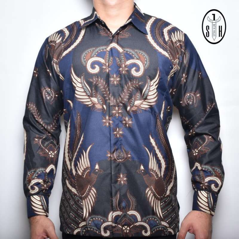 Jual Sultan Hadi / Batik Pria Lengan Panjang / Batik Cowok / Tanduk ...