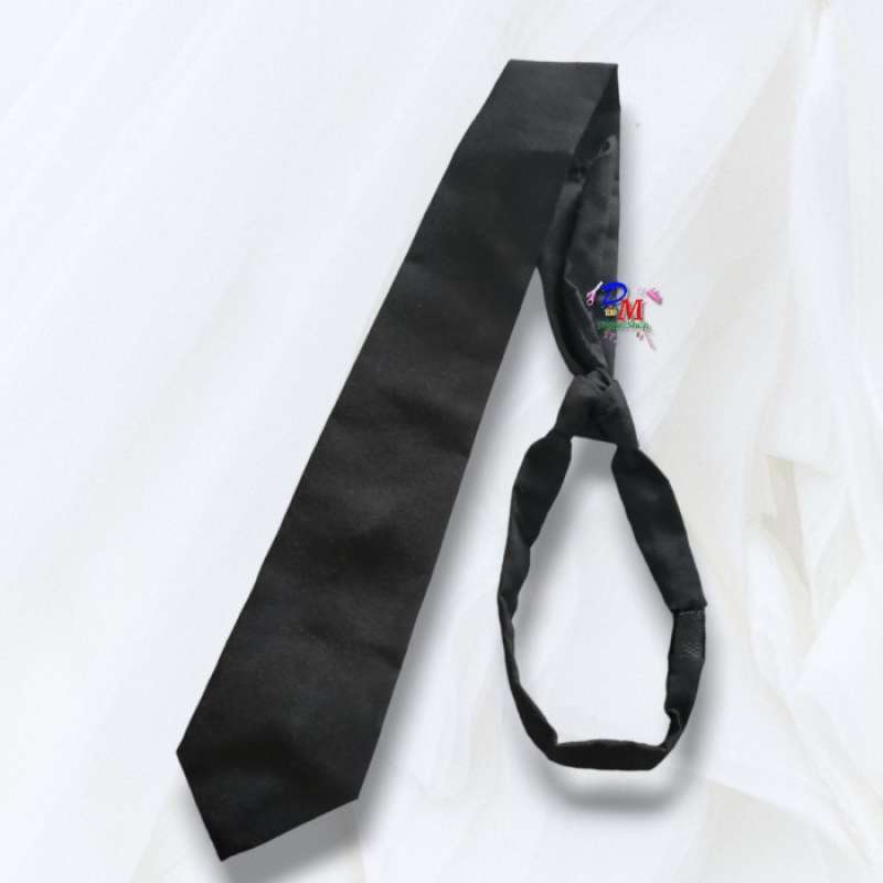 Jual Dasi Hitam Panjang Polos - Kantor - Magang - Sidang Di Seller Wd ...