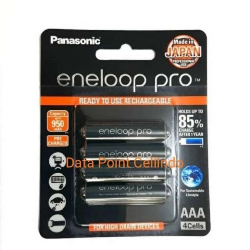 Jual Panasonic Eneloop Pro A3 Battery - Baterai Aaa 950 Mah Isi 4 ...