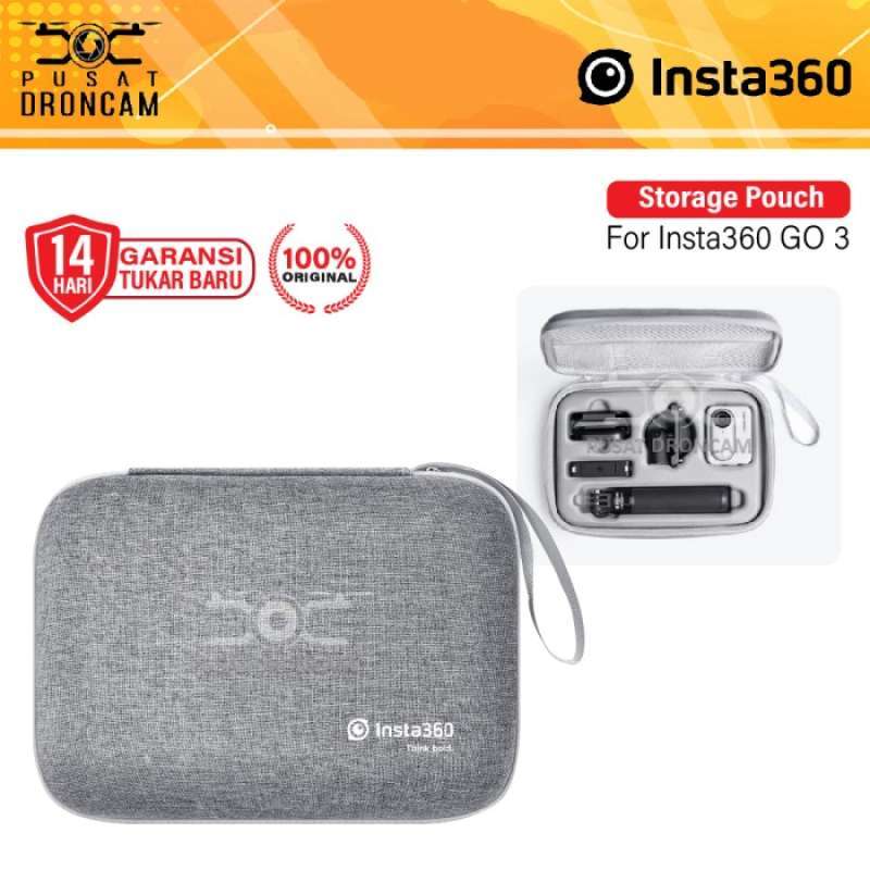 Jual Insta360 Go 3 Carry Case Insta 360 Go3 Storage Pouch Ori Di Seller ...