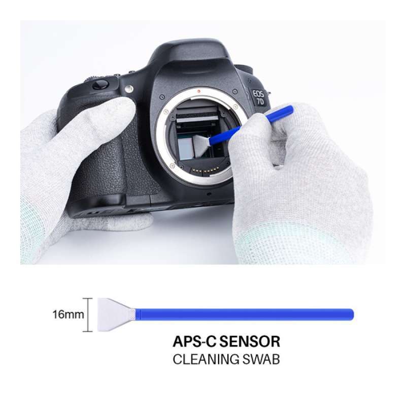 Jual Ezmode 16mm Aps-c Sensor Cleaning Swab Kit With Clean Liquid 20ml ...