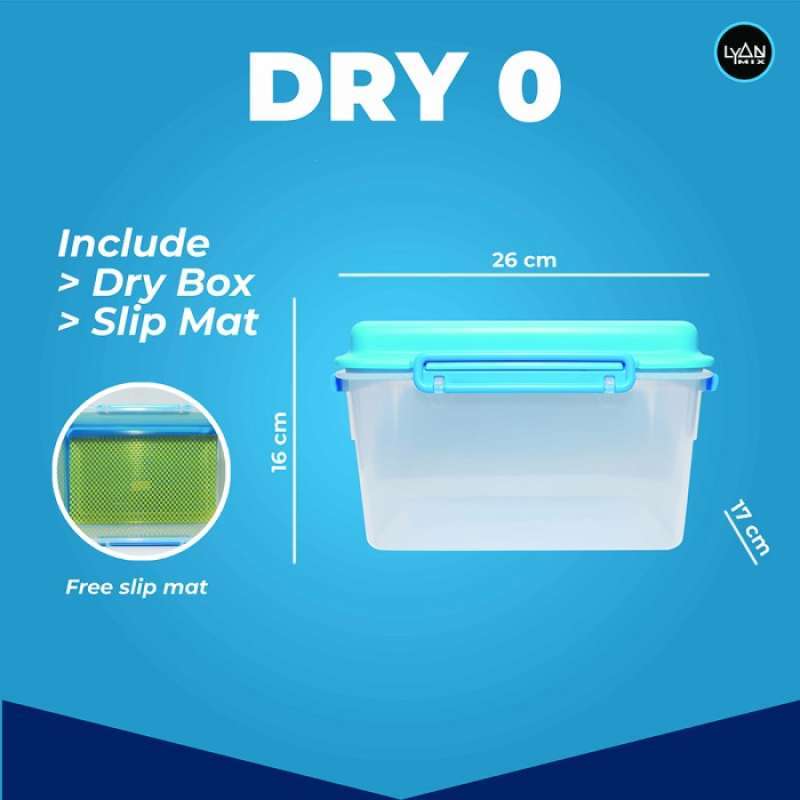 Jual Drybox - Dry Box Small Silica Gel Hygrometer Penyimpanan Kamera ...