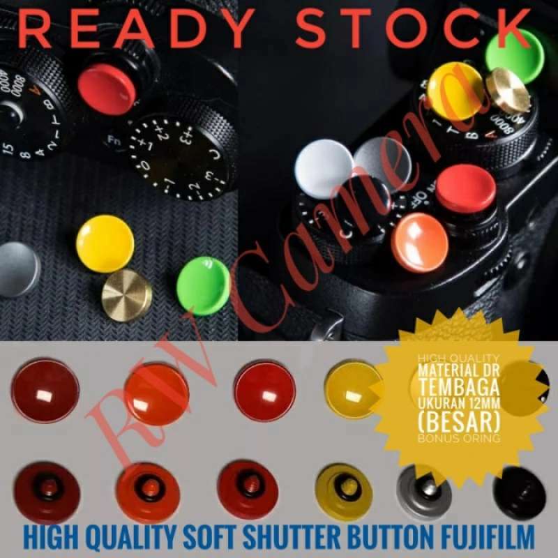 Jual High Quality Soft Shutter Button Fujifilm Tombol Shuter Fuji Xt10 Xt2 - Hijau Cembung Di ...