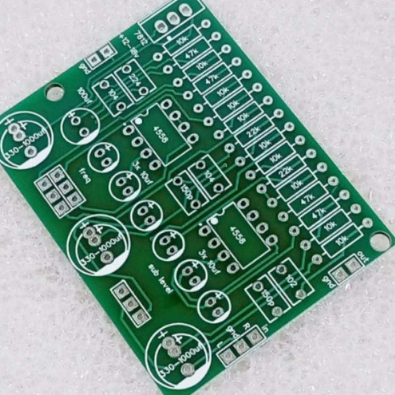 Jual Kit Filter Subwoofer Dua Ic Jrc4558d Low Nois Class D Di Seller ...