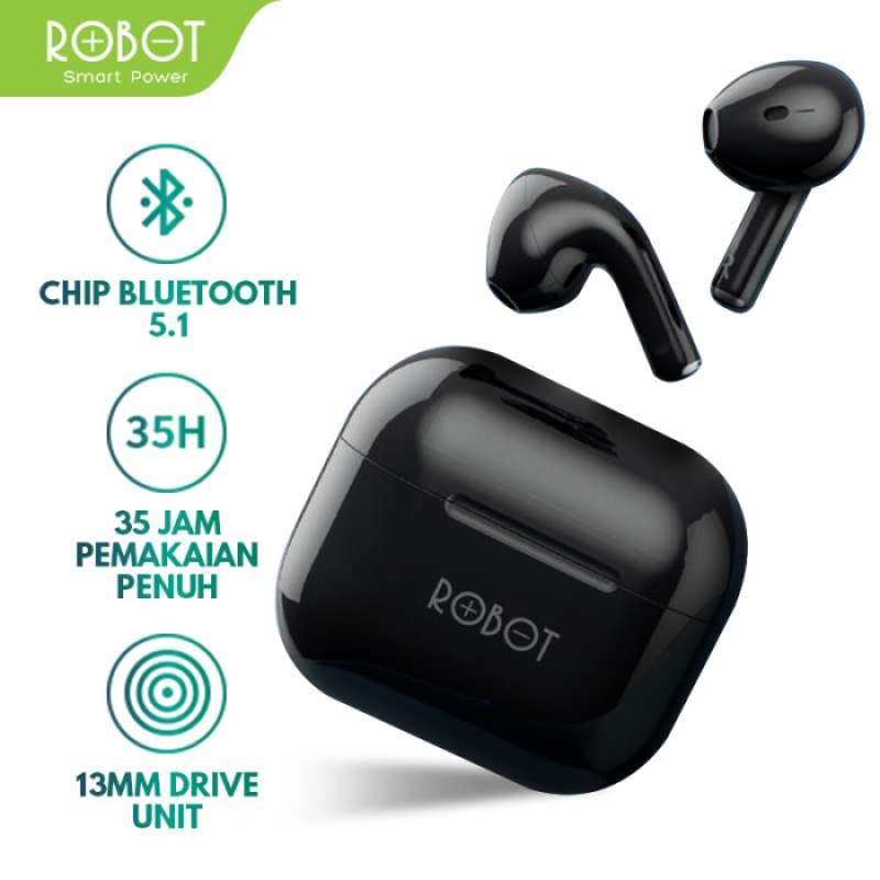 Jual Robot Earphone Wireless / Headset / Earbuds / Earbud / T50 ...